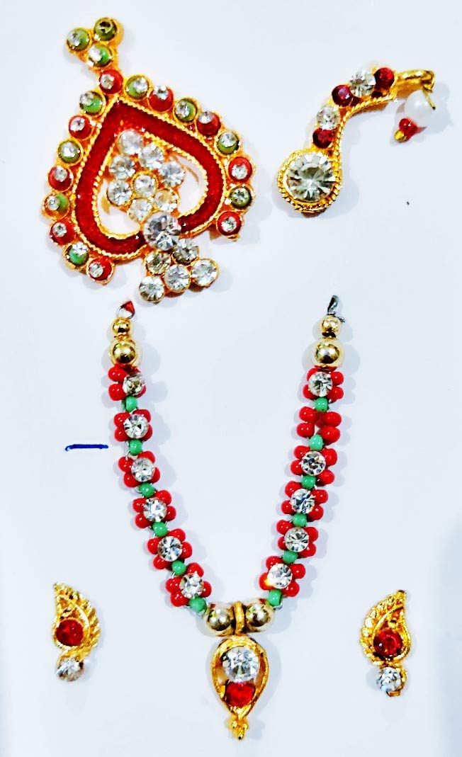Metallic Shringar Set for Shrinathji Nathdwara The Kanha Store