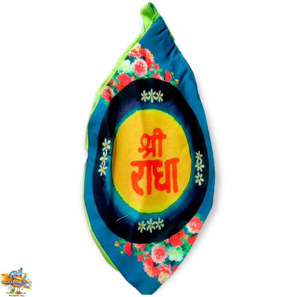 Shri Radha - Chanting Bag Gomukhi Bag for Kishori Ji Mantra Japa